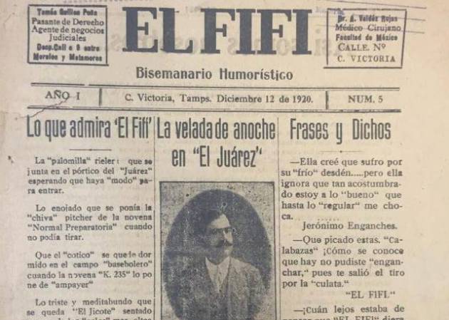 'El Fifí', un periódico del México posrrevolucionario y la broma de ...